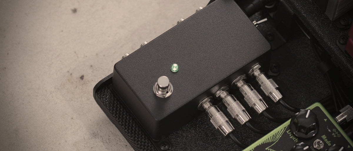 Custom Pedalboard Patchbay | Helweg Design